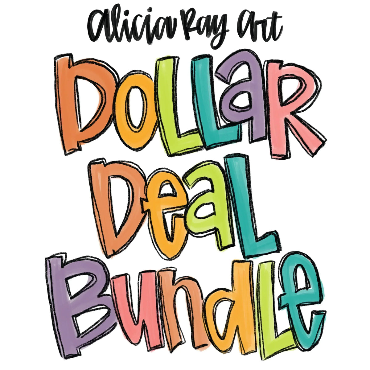 Dollar Deal Bundle (oct 23 2024) – Alicia Ray Art