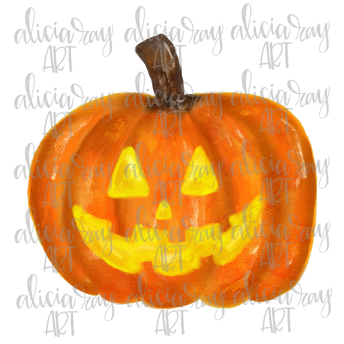 Jack O Lantern – Alicia Ray Art