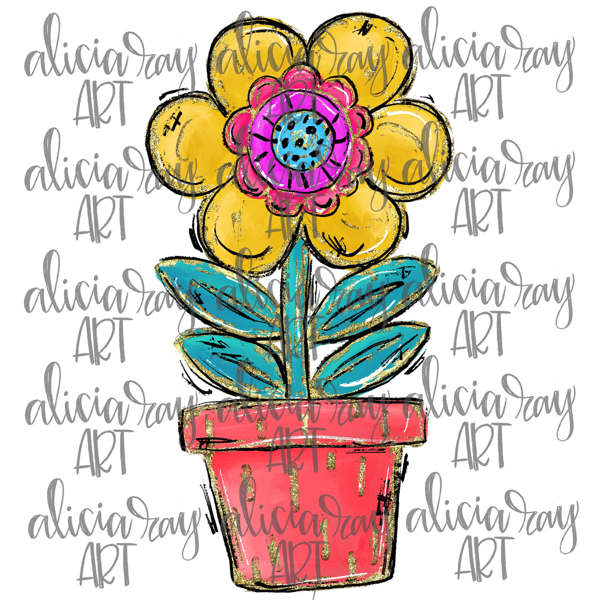 Flower – Alicia Ray Art