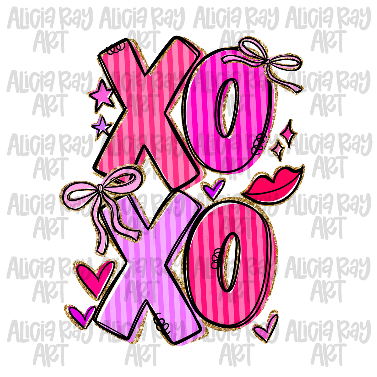 XOXO – Alicia Ray Art