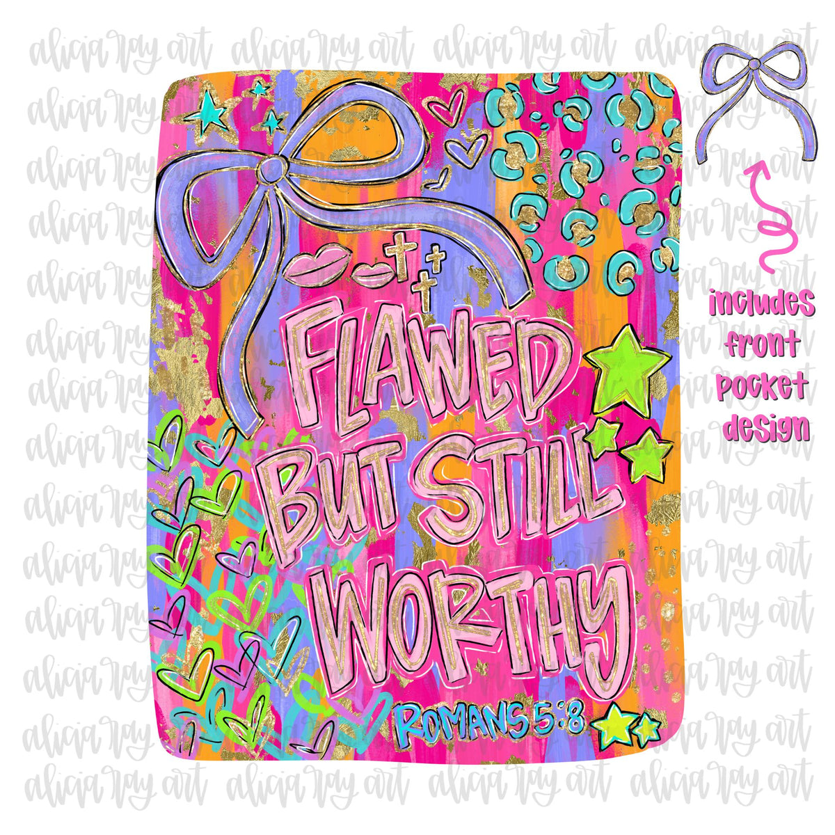 Flawed But Still Worthy – Alicia Ray Art