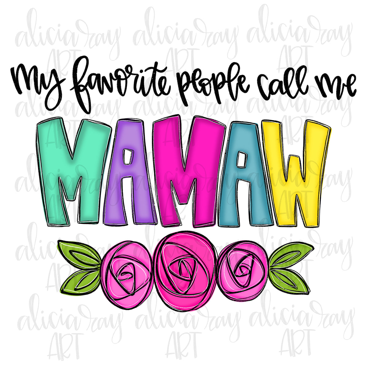 Mamaw – Alicia Ray Art
