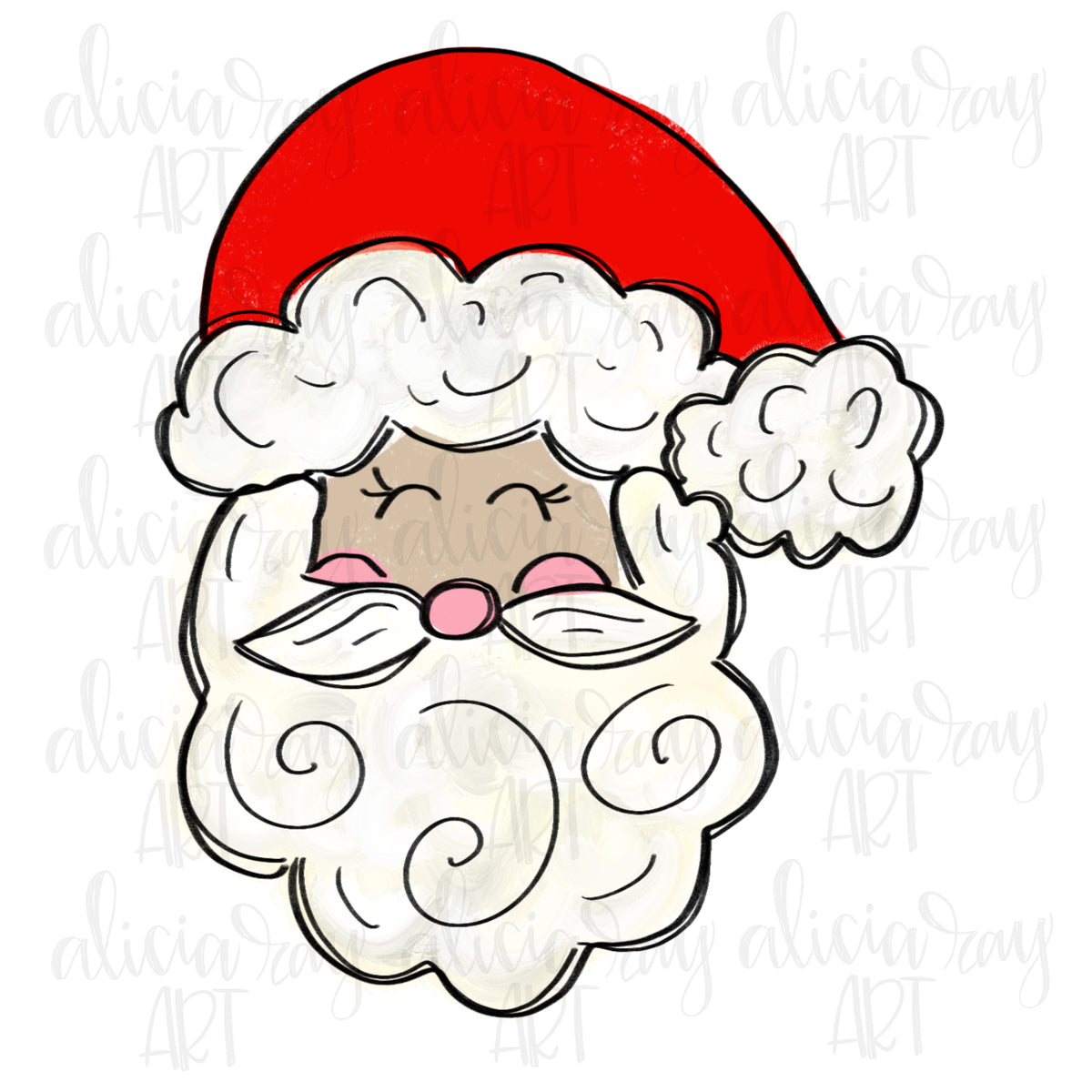Santa Claus – Alicia Ray Art